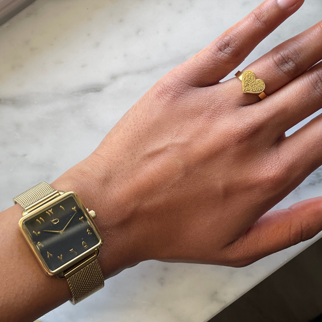 Women's Arabic Watch | Arabic Swiss Movement Dial | Islamic Jewelry ...